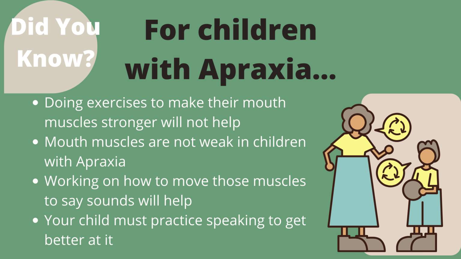 Apraxia Granite Bay Speech