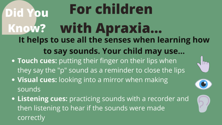 Apraxia | Granite Bay Speech