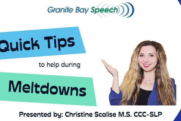 Granite Bay Speech | Roseville, CA | 916-797-3307